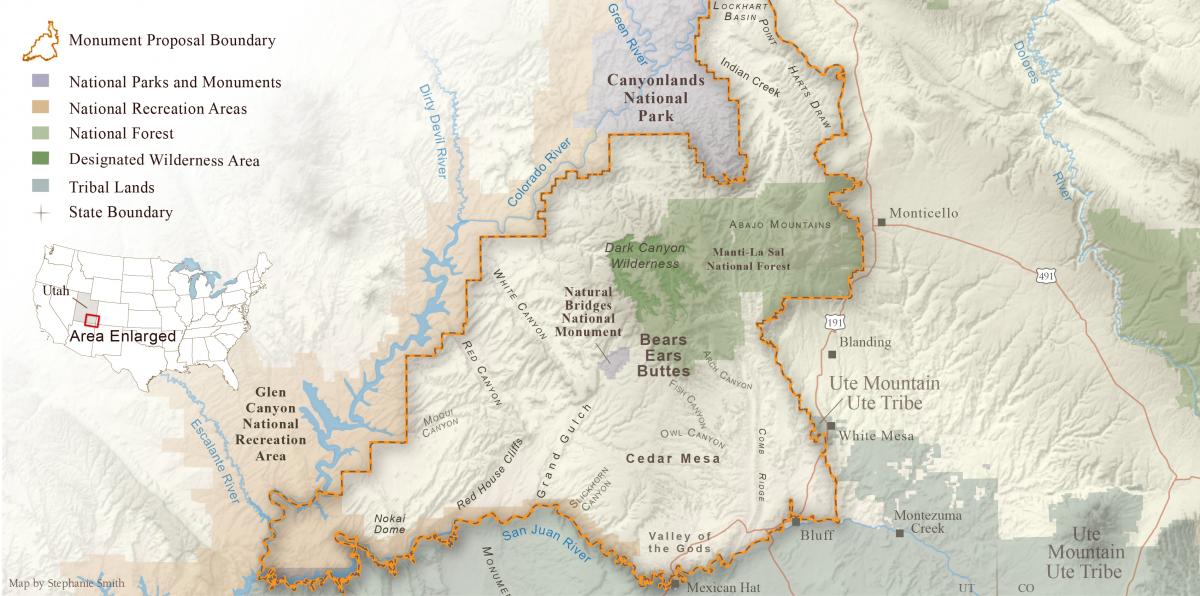 A Map for Presidential Eyes | Grand Canyon Trust