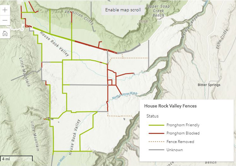 Map of North Rim Ranches | Grand Canyon Trust